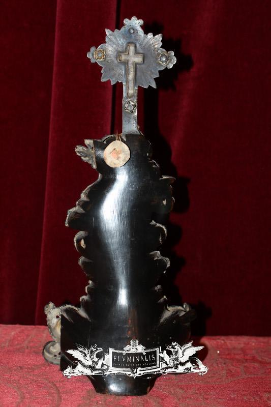 1 Baroque Reliquary-Relic Of The True Cross In Rock-Crystal / Relic ...