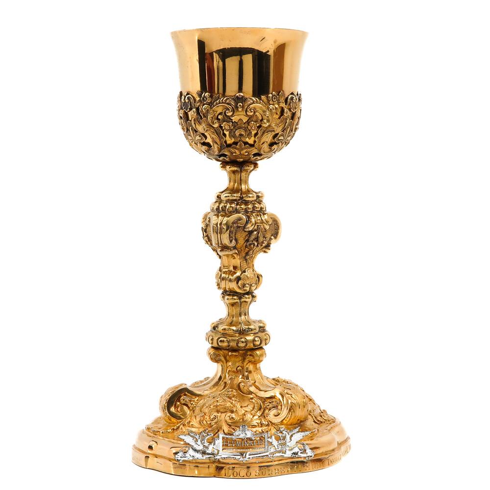 1 Baroque - Style Chalice With Original Paten & Spoon. - New Arrivals ...