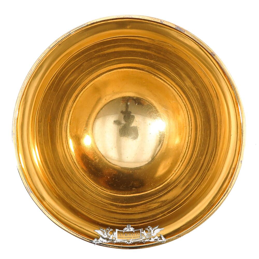 1 Baroque - Style Chalice With Original Paten & Spoon. - Chalices ...