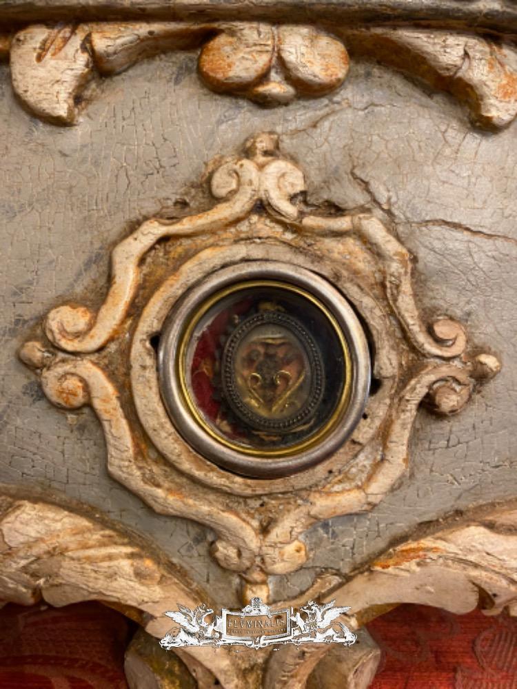 1 Baroque - Style Reliquary-Bust-Relic St. Nicholas Of Tolentino - New ...