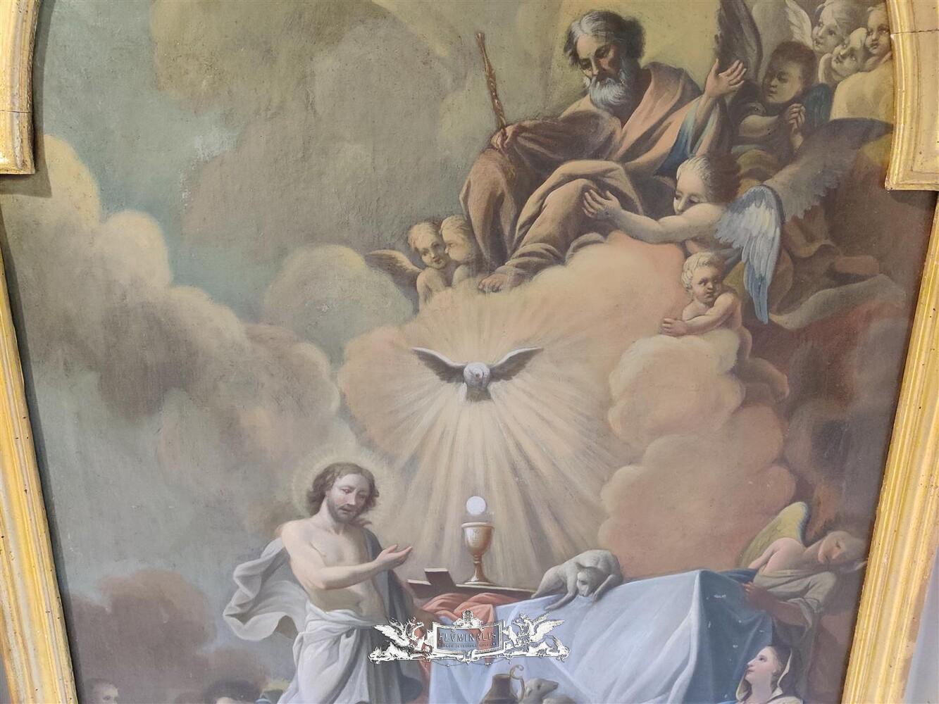 1 Classicistic Painting The Holy Trinity - New Arrivals 2023 - Fluminalis