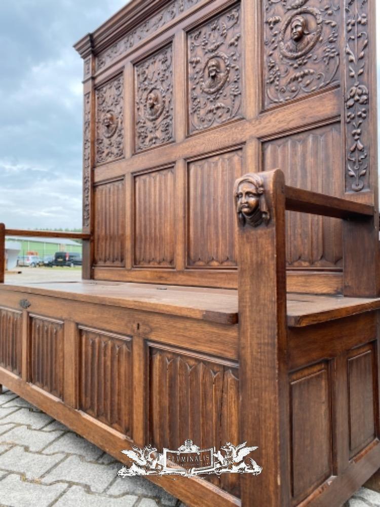 1 Gothic - Style Bench - Tables & Seats & Cabinets & Benches & Gothic ...