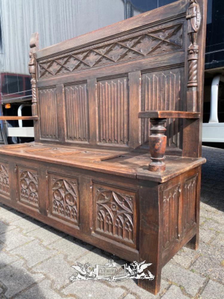 1 Gothic - style Bench - Tables & Seats & Cabinets & Benches & Gothic ...