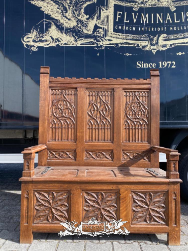 1 Gothic - style Bench - Tables & Seats & Cabinets & Benches & Gothic ...