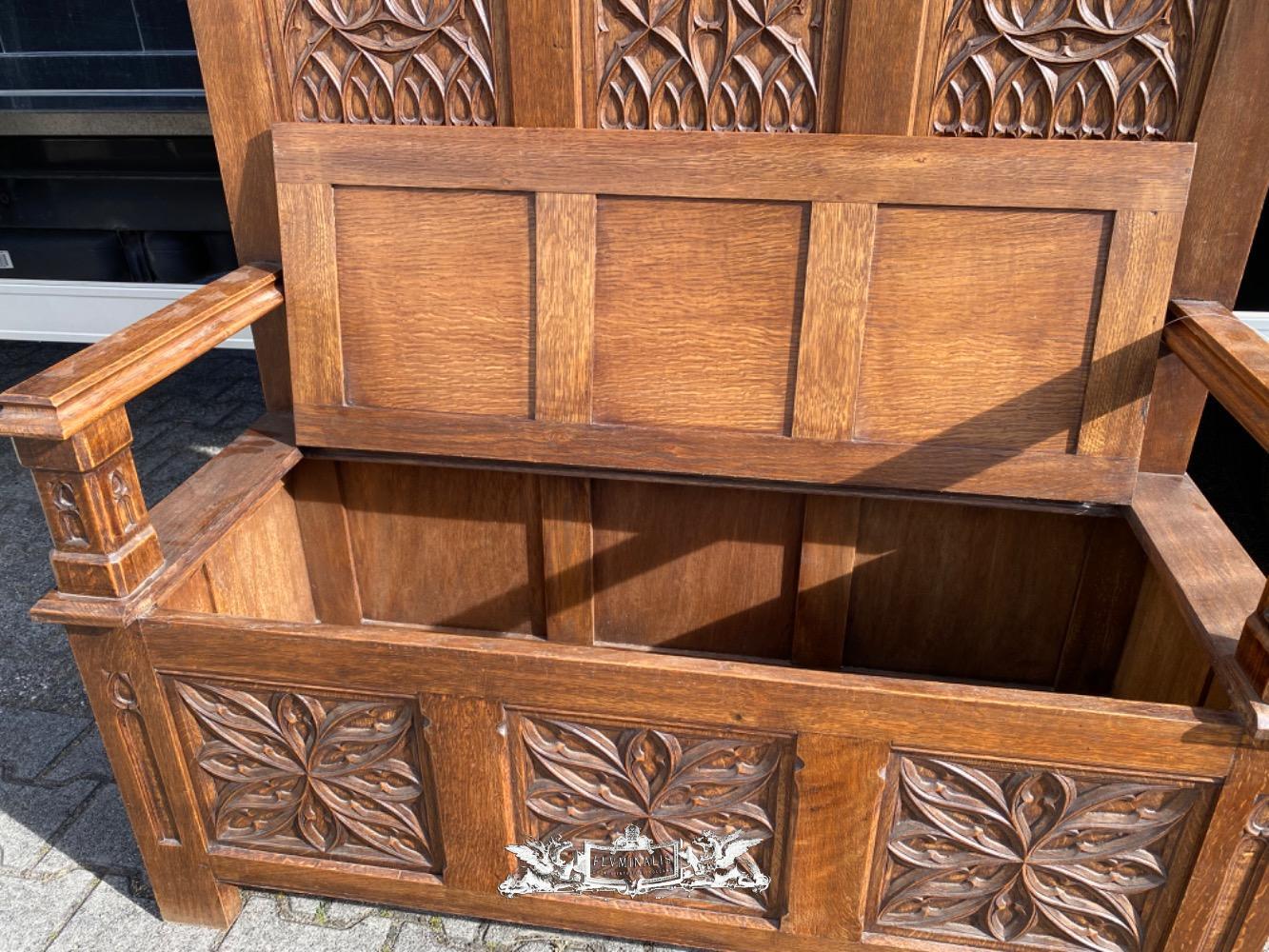 1 Gothic - style Bench - Tables & Seats & Cabinets & Benches & Gothic ...