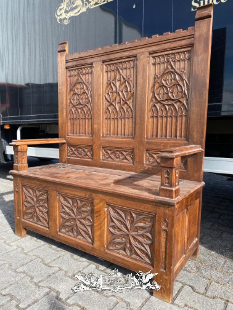 1 Gothic - style Bench - Tables & Seats & Cabinets & Benches & Gothic ...