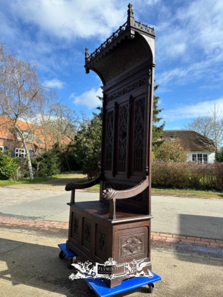 1 Gothic - Style Bishop Seat - Tables & Seats & Cabinets & Benches ...