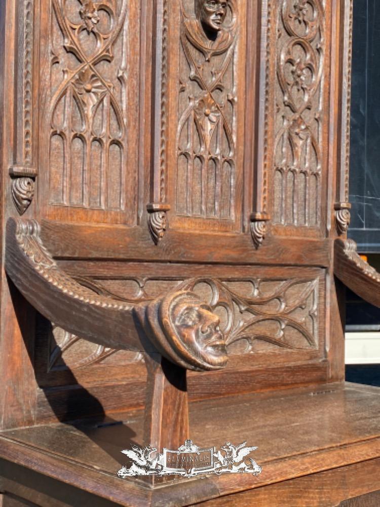 1 Gothic - style Bishop Seat - Tables & Seats & Cabinets & Benches ...