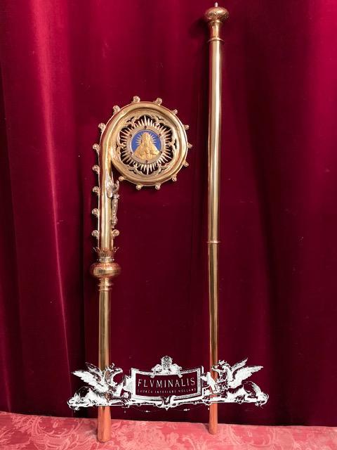1 Gothic - style Bishop - Staff - Odds & Exentrics. - Fluminalis