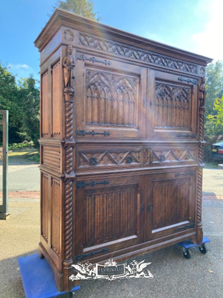 1 Gothic - style Cabinet - Tables & Seats & Cabinets & Benches & Gothic ...