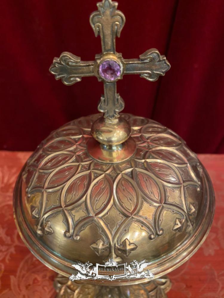 1 Gothic - style Ciborium - Chalices & Ciboria - Fluminalis