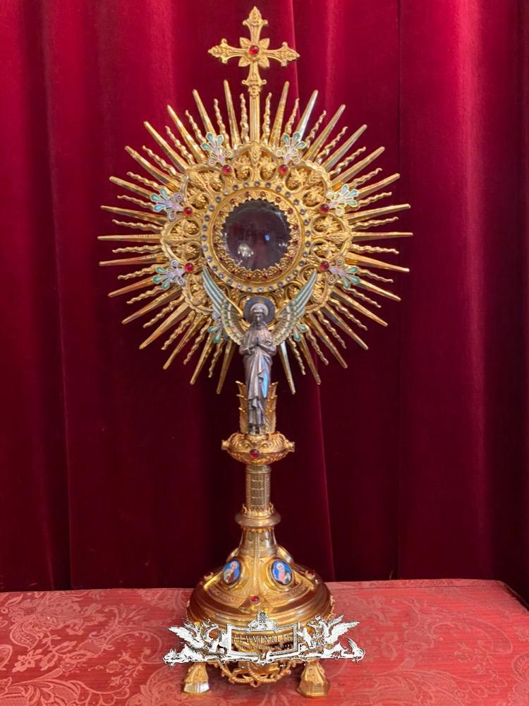 1 Gothic - style Exceptional Monstrance - Monstrances - Fluminalis