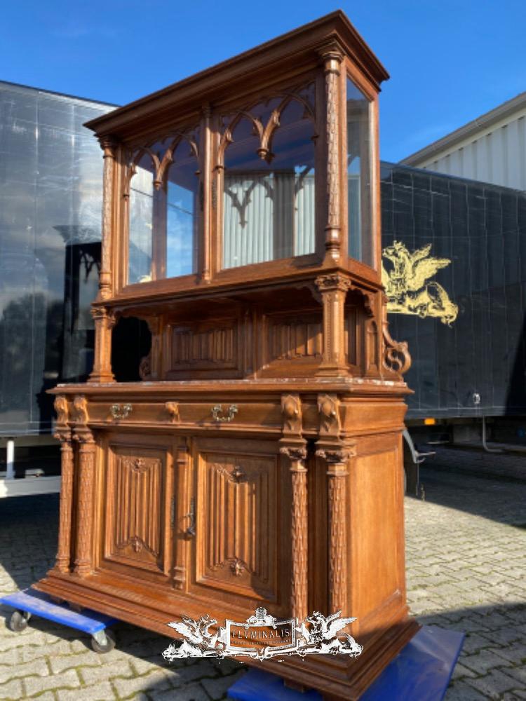 1 Gothic - style Gothic - Style - Display Cabinet - Tables & Seats ...