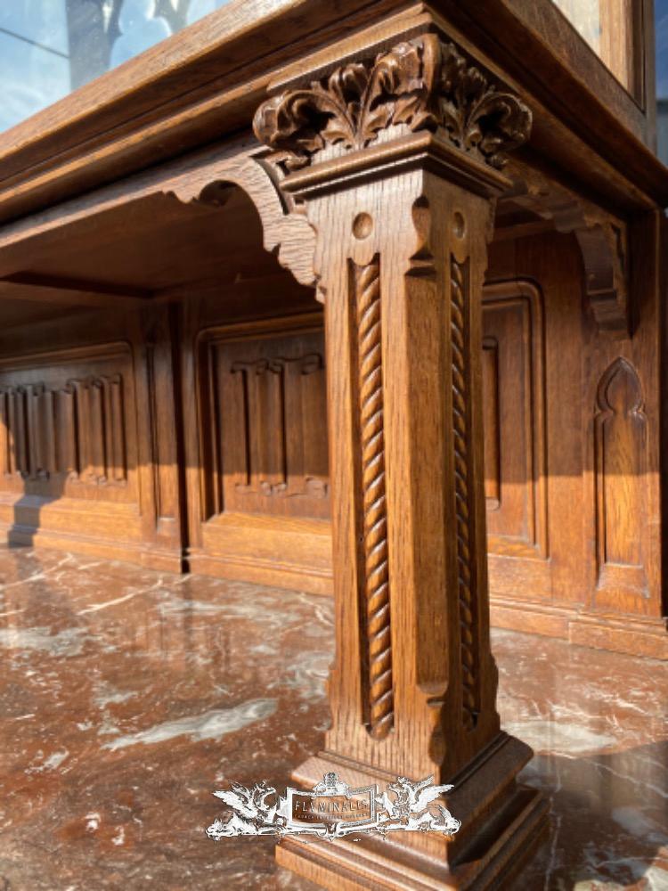 1 Gothic - style Gothic - Style - Display Cabinet - Tables & Seats ...