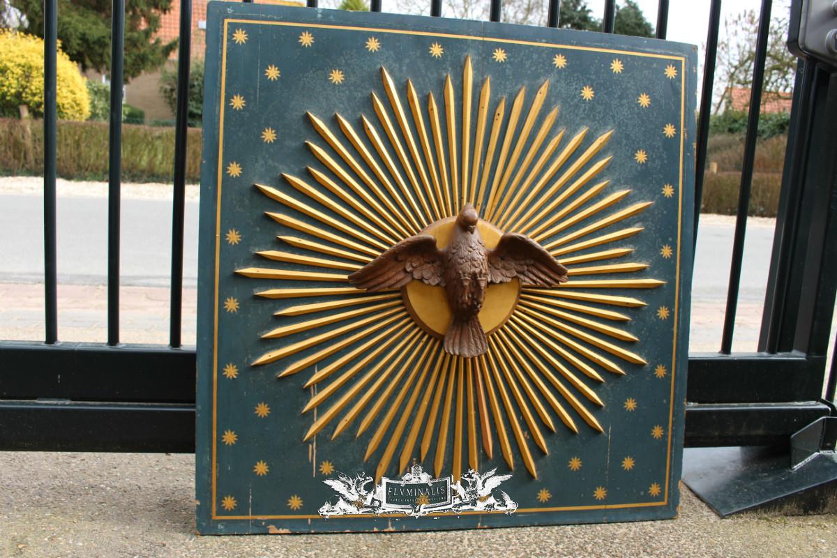 1 Gothic - style Inner-Part Of Formerly Sounding-Board With Fully Hand ...