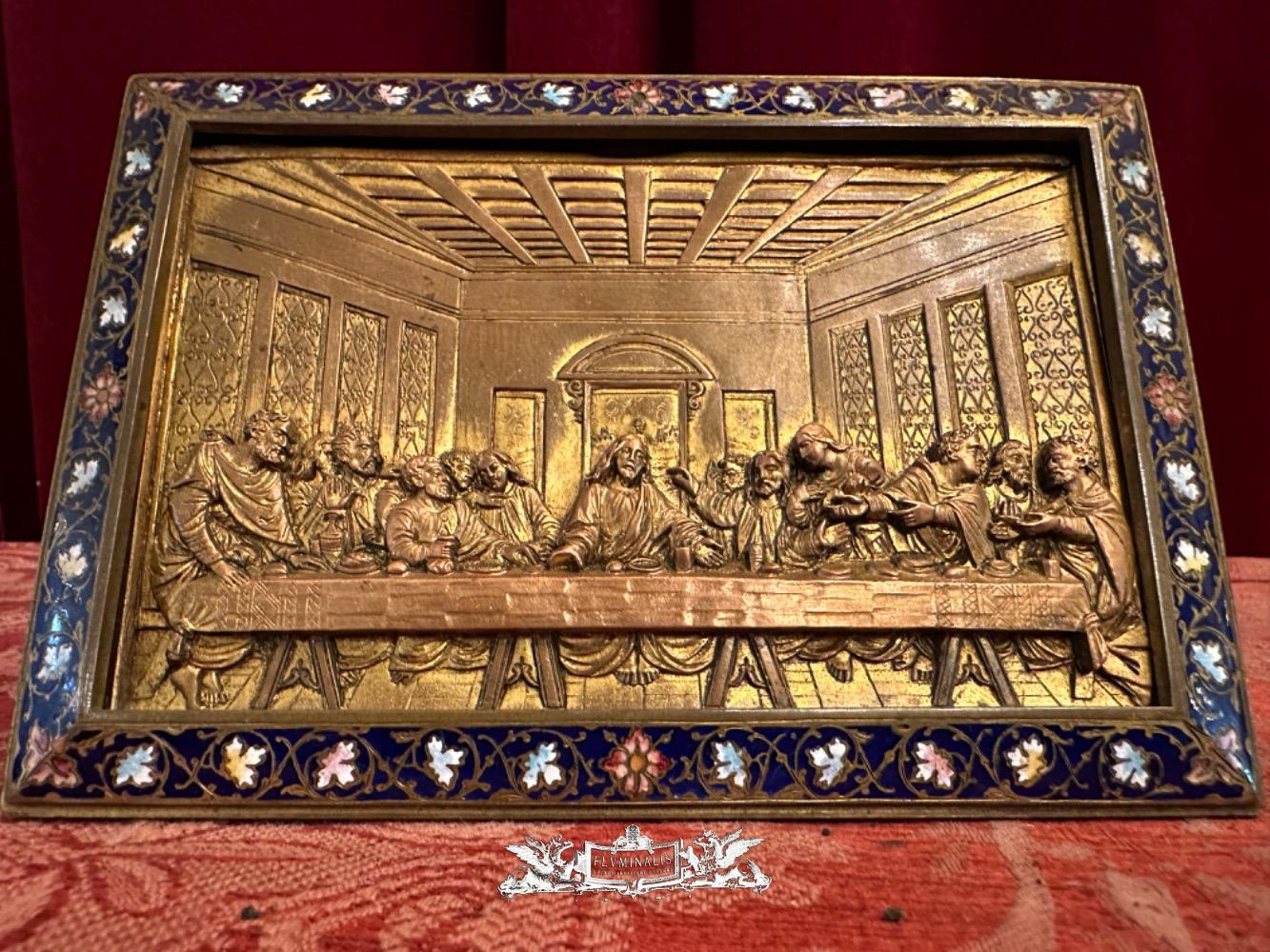 1 Gothic - Style Relief Last Supper - New Arrivals 2023 - Fluminalis
