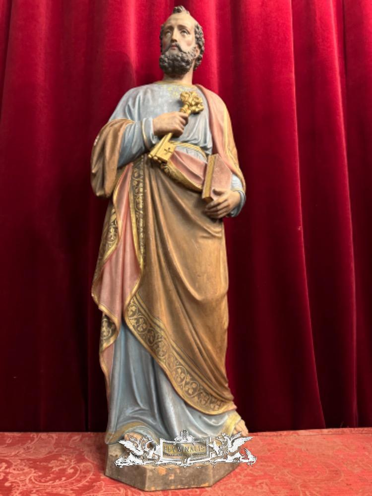 1 Gothic - Style St. Peter Statue - Religious Church Statues II ...