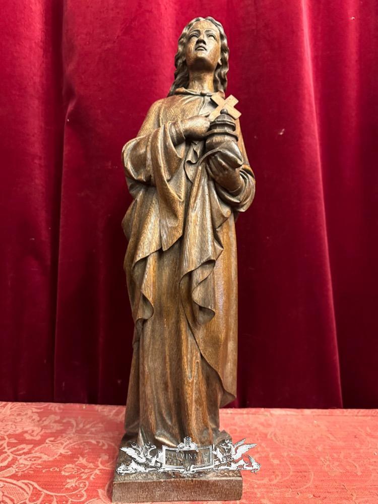 1 Gothic - Style Statue St. Veronica - Religious Church Statues II ...