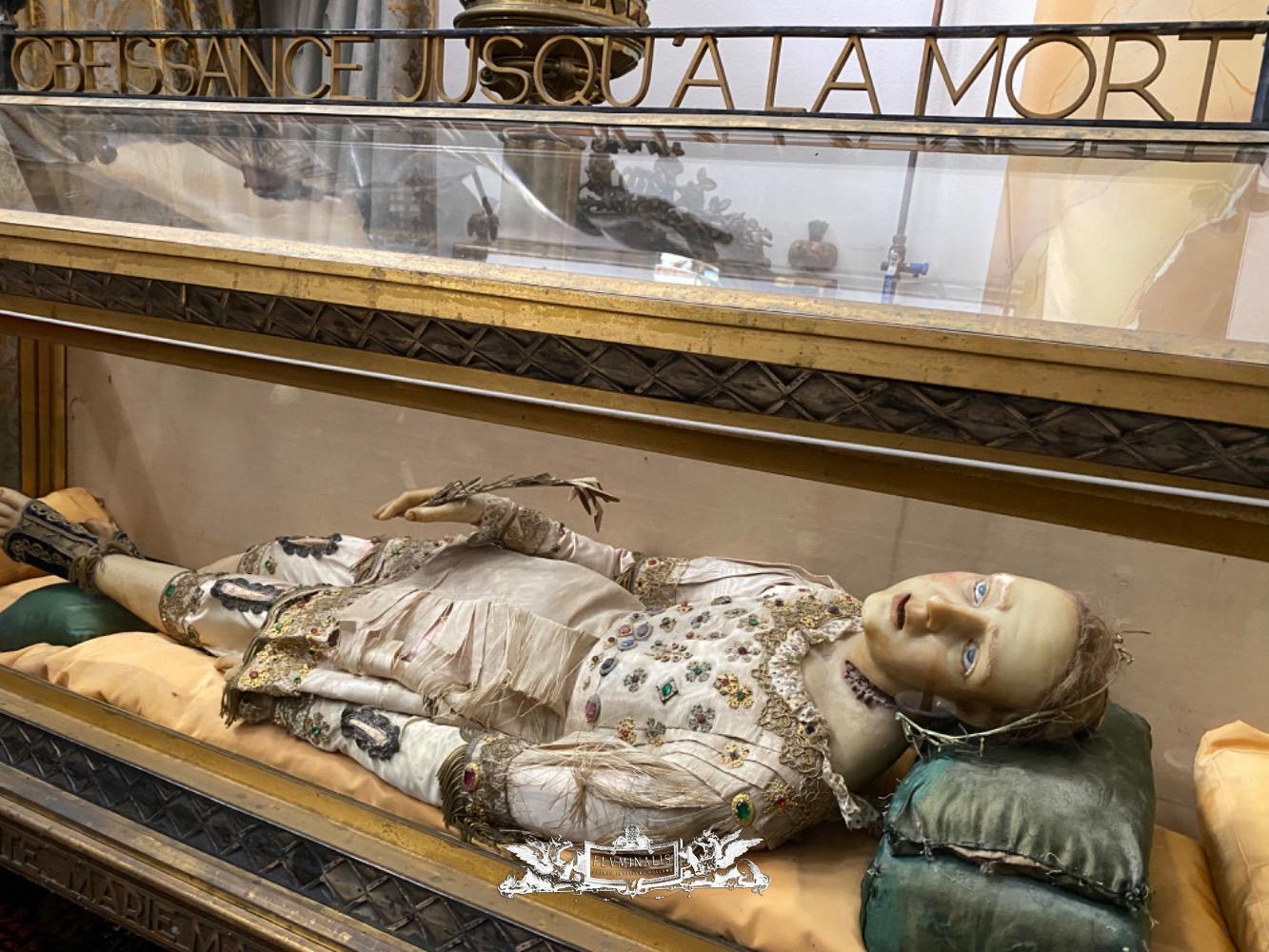 1 Reliquary - Relic Wax Body Corpus S. Modestini M. With Real Bones ...