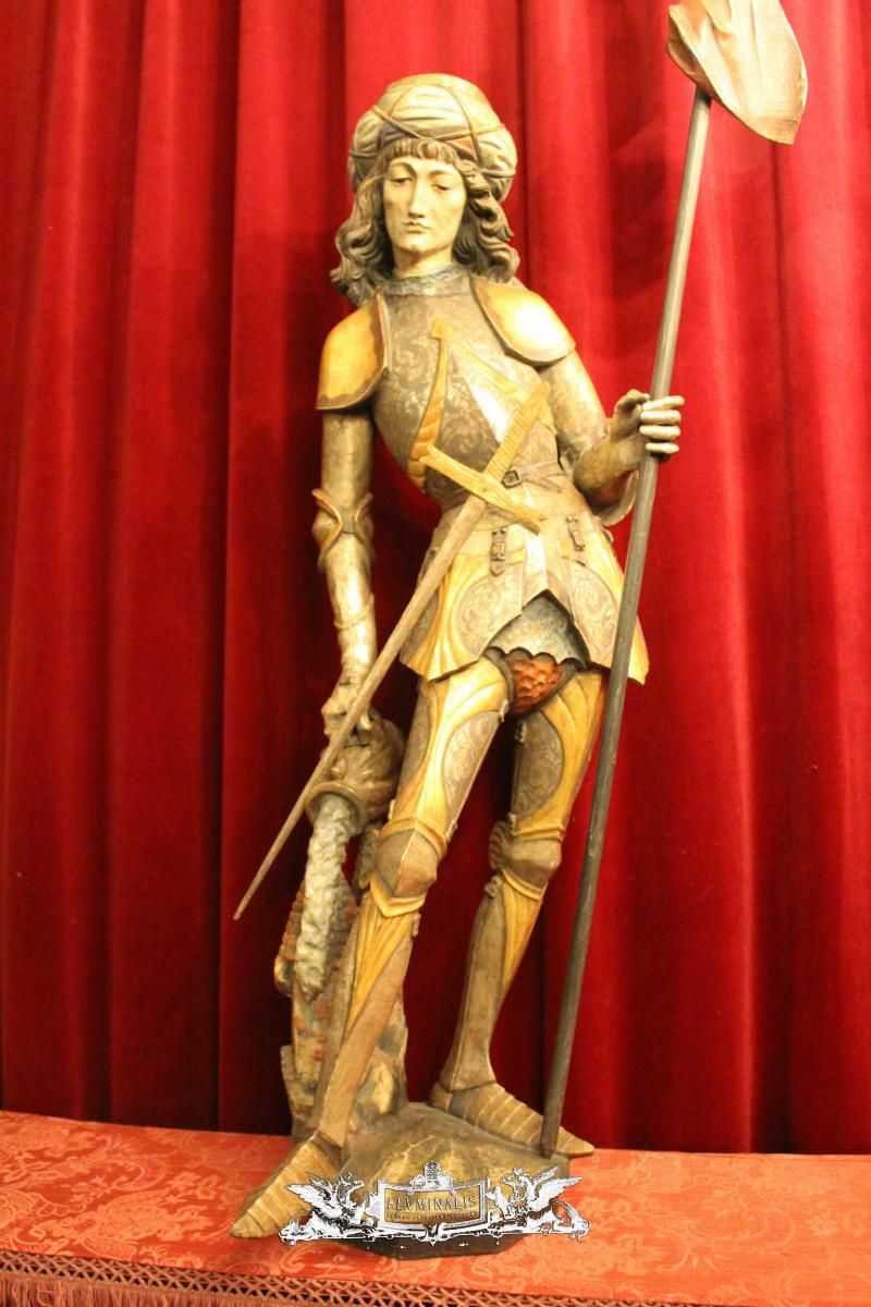 1 Statue St. Florianus (Florian) Invoted As Protector In Danger From ...
