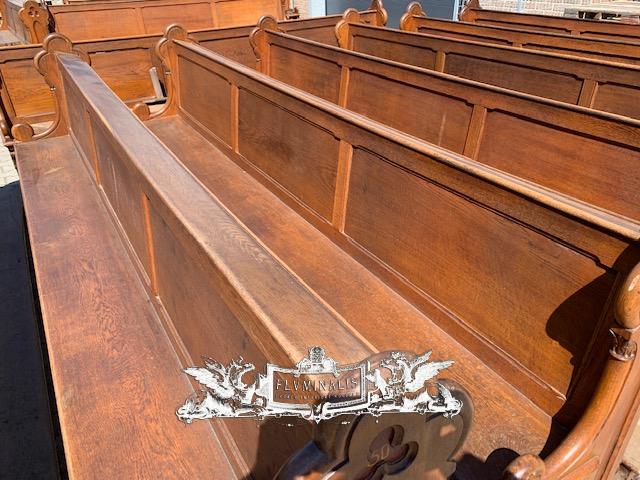 10 Gothic - style Pews From St. Victor Church Afferden ( Gld ) Holland ...