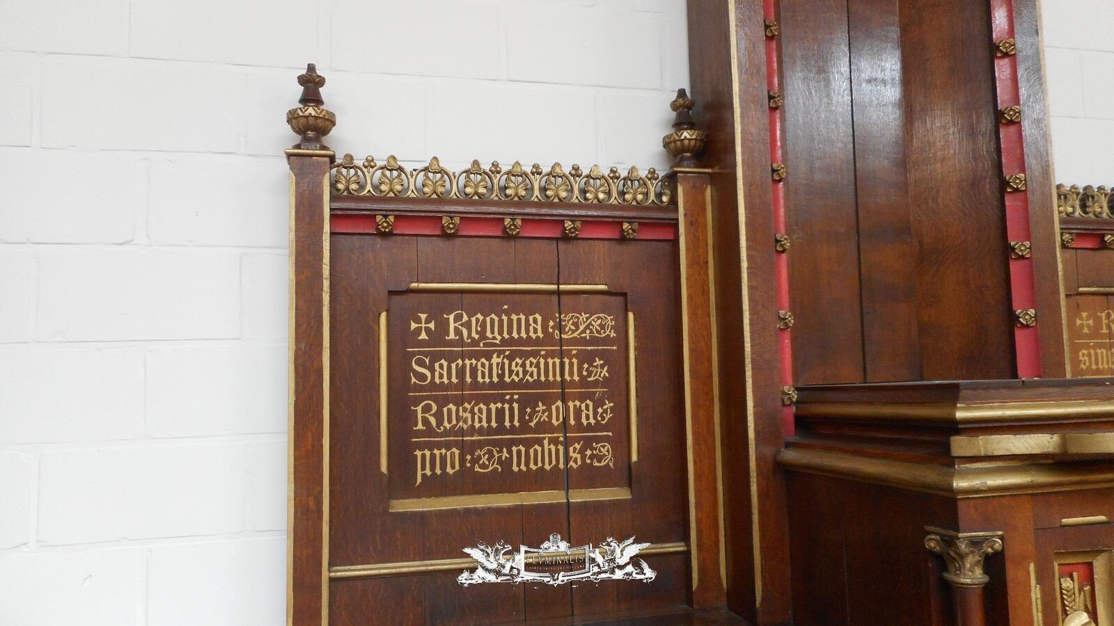 High Quality Pair Of Neoclassical Roman-Gothic-Style Side-Altars ...