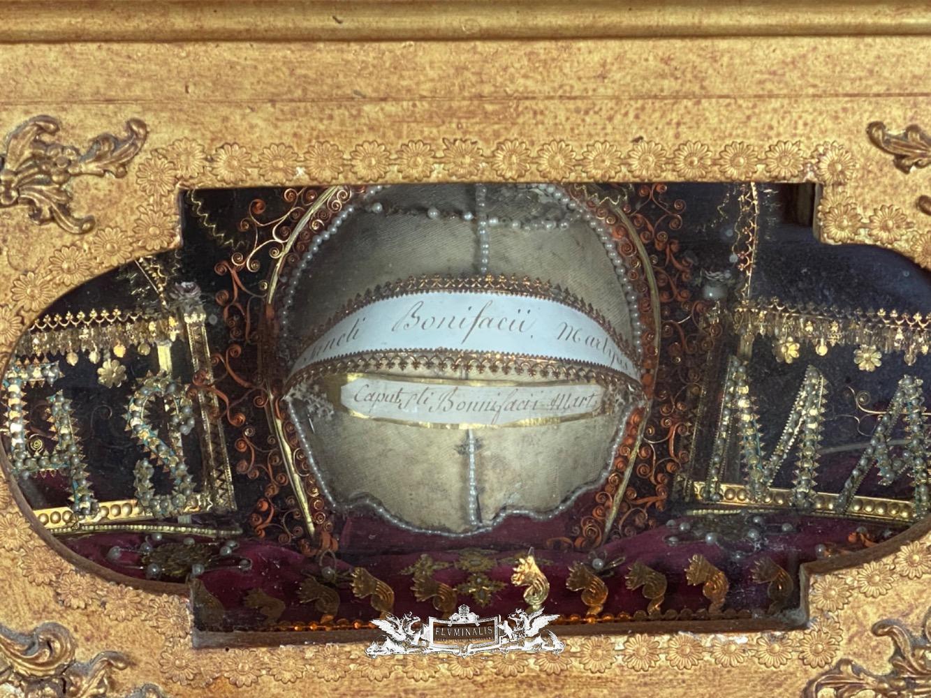 Pair Baroque - Style Exceptional Reliquaries Double Sided Kaput ...