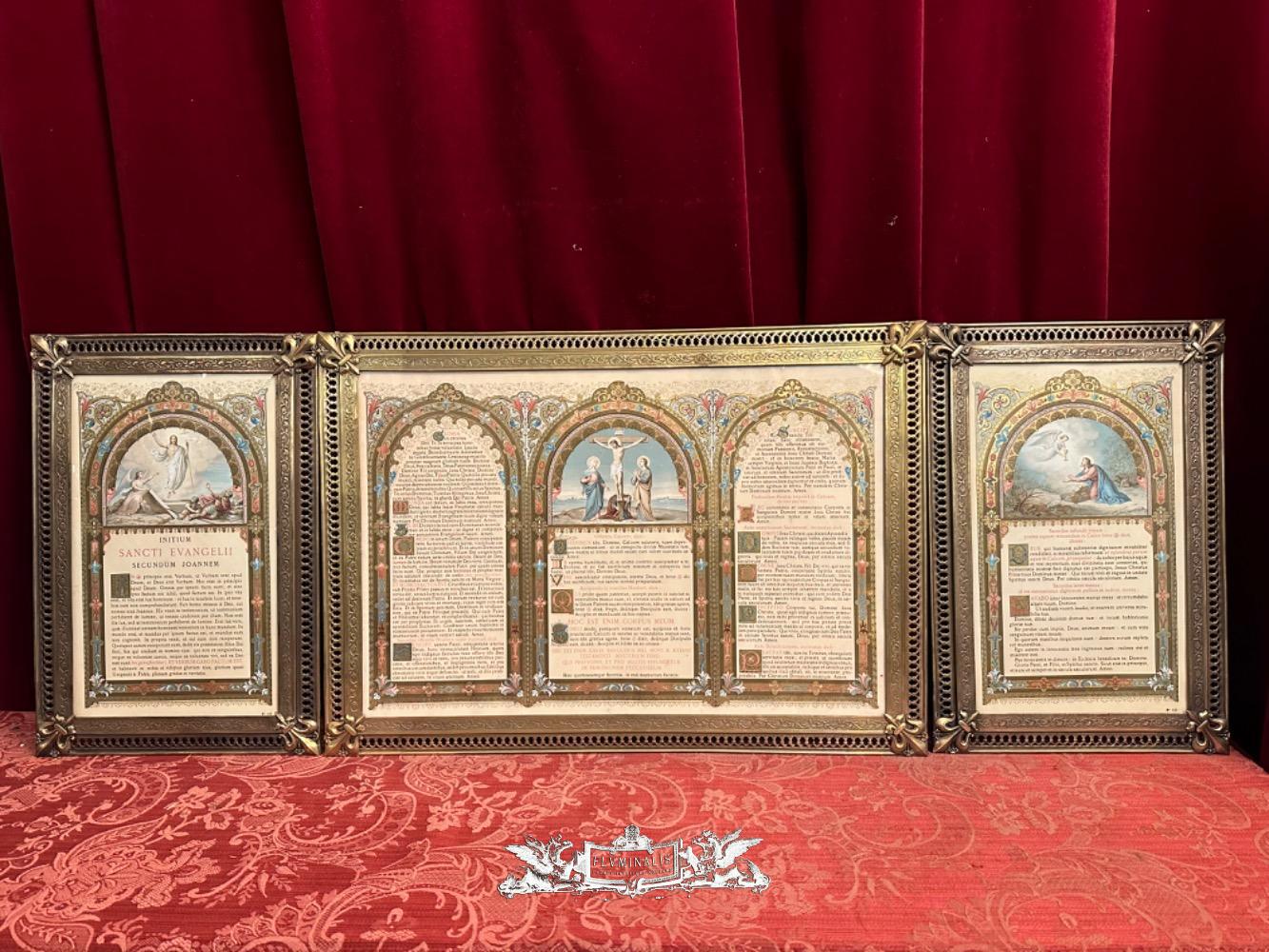 Set Gothic - Style Canon Boards Measurements : 1 X 59 W X 42 H Cm. 2 X ...