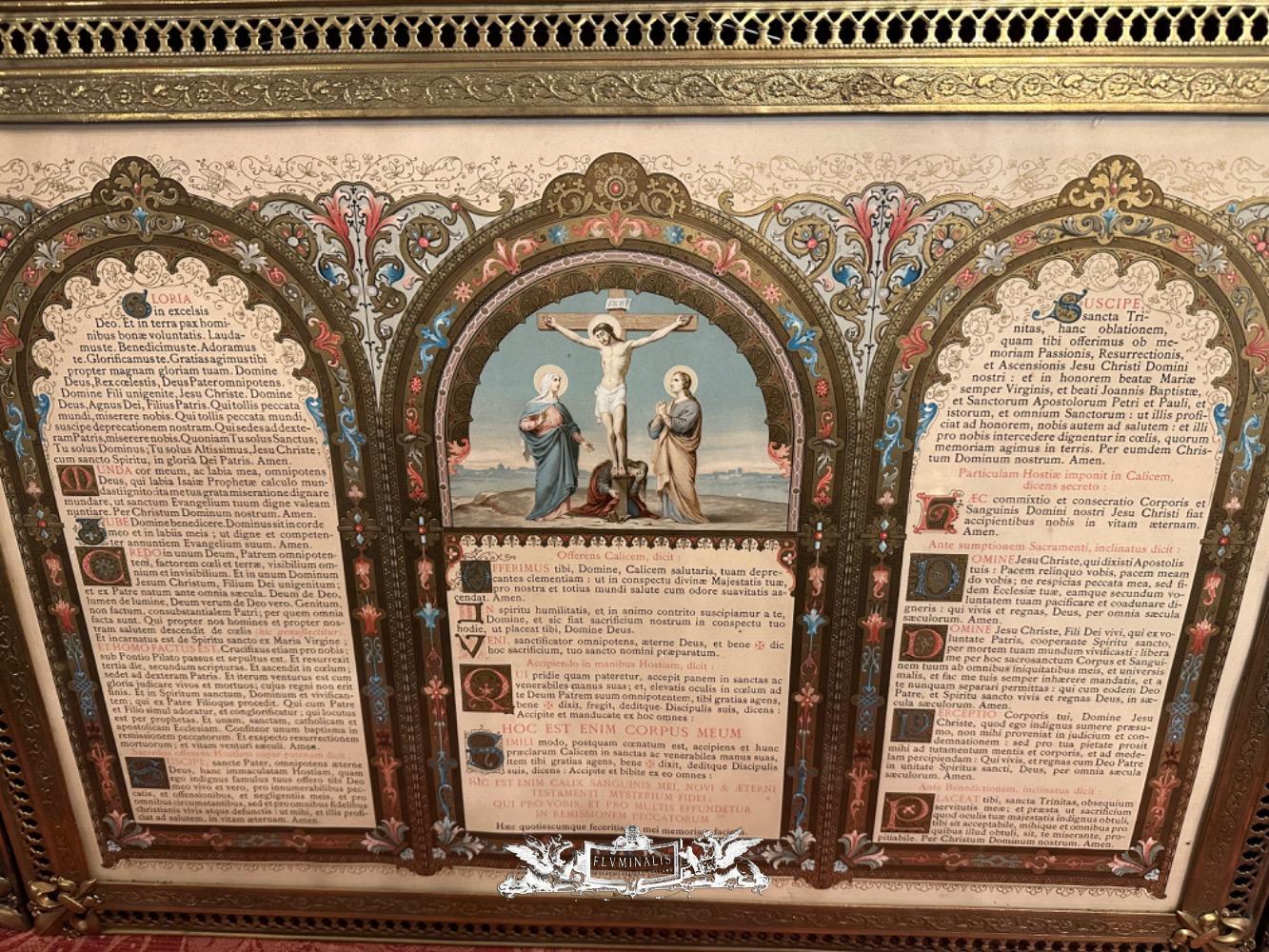 Set Gothic - Style Canon Boards Measurements : 1 X 59 W X 42 H Cm. 2 X ...